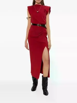 Isabel Marant Étoile Nadela Gathered Maxi Dress