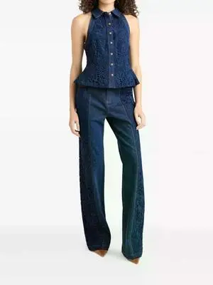 Cinq À Sept Lace Combo Francine Trousers