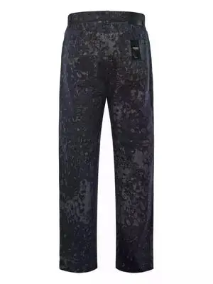 Fendi Jacquard Straight Jeans