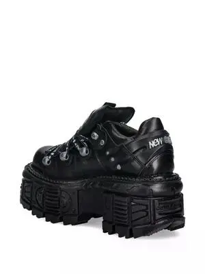 NEW ROCK Platform Lace-up Sneakers