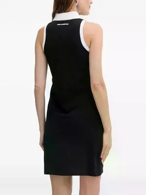 Karl Lagerfeld Collared Mini Dress