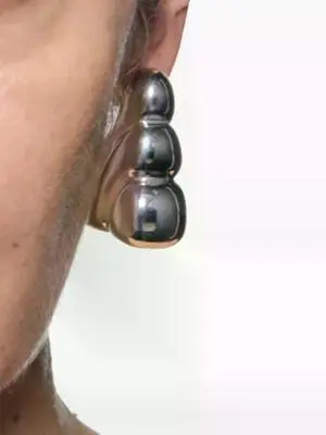 MARIA BLACK Bogota Large Earring - Silver