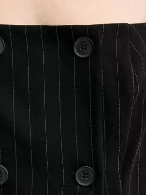 GESTUZ Pinstriped Double-breasted Jumpsuit