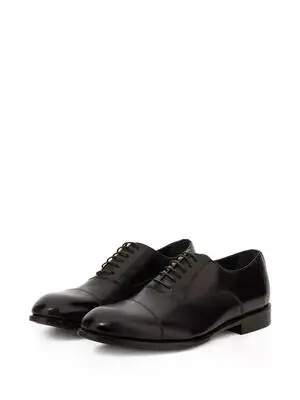 Boggi Milano Leather Oxford Shoes