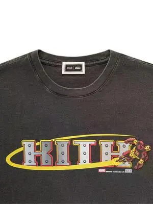 Kith X Marvel Vs. Capcom Heroes Vs. Street Fighter Vintage T-shirt - Grey