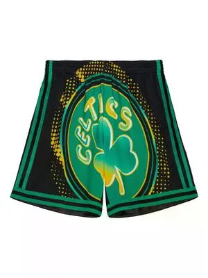 Mitchell & Ness Boston Celtics Big Face 5.0 Shorts - Black