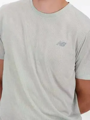 NEW BALANCE Athletics Crew-neck T-shirt - Grey