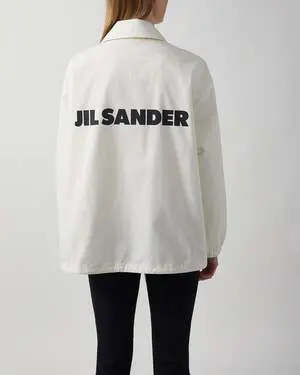 JIL SANDER Printed Cotton Jacket