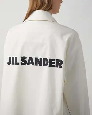 JIL SANDER Printed Cotton Jacket