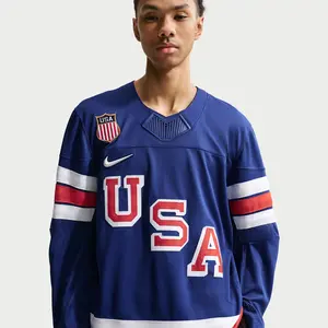 Nike Team Usa Hockey Jersey - Blue