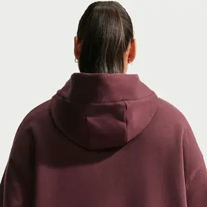 Nike Sportswear Phoenix Fleece Oversized Pullover Hoodie - Red