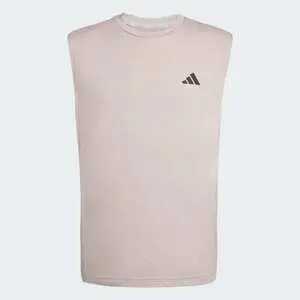 Adidas Workout Essentials Feelready Sleeveless T-shirt - Medium Grey Heather