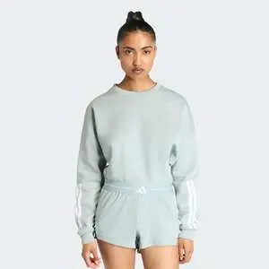 Women's Oversized Pullover Biker Shorts Set