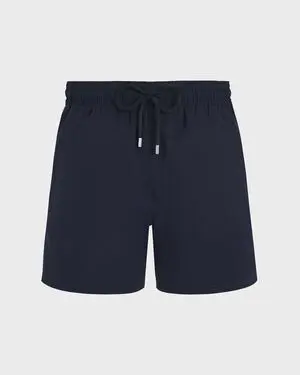 Vilebrequin Micro-perforated Ultra-light And Packable Swim Shorts - Blue
