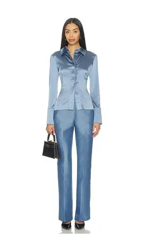 ALIGNE Janis Satin Shirt