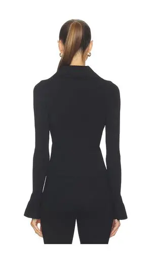 SELF-PORTRAIT Button Down Knit Top