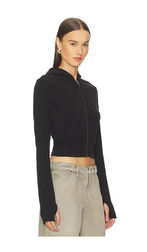 GRLFRND Shrunken Zip Hoodie