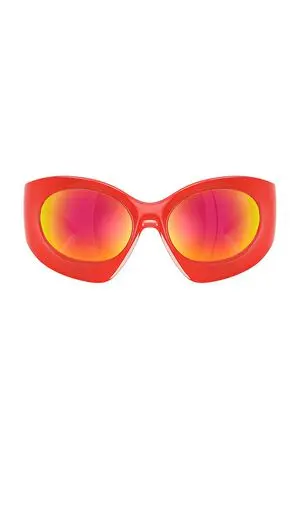 DIESEL® Oval Sunglasses - Red