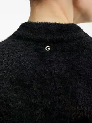 Guess Cut-out Fuzzy Sweater