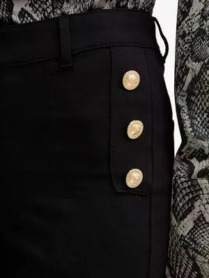 Guess Button Embellished Trousers