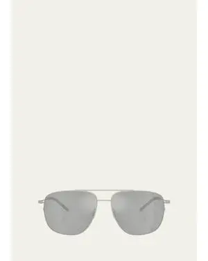 Moncler Aviator Sunglasses - Silver