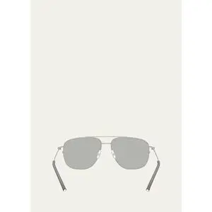 Moncler Aviator Sunglasses - Silver