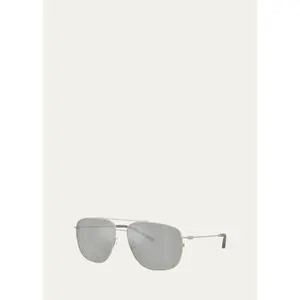 Moncler Aviator Sunglasses - Silver