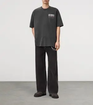 ALLSAINTS Organic Cotton Graphene Oversized T-shirt