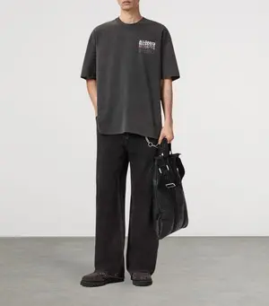 ALLSAINTS Organic Cotton Graphene Oversized T-shirt