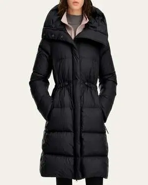 Canada Goose Montgomery Down Hooded Puffer Coat - Black