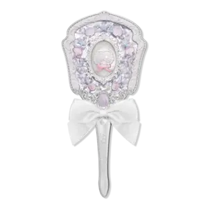 FLOWER KNOWS Shell's Jewel Collection Hand Mirror - Pearly White
