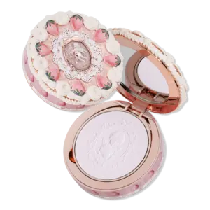 FLOWER KNOWS Strawberry Cupid Collection Pressed Powder - 01 Soft Lavender