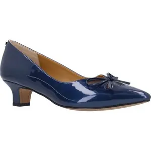 J. Reneé Calinda Kitten Heel Pumps - Navy