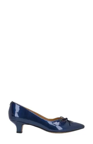 J. Reneé Calinda Kitten Heel Pumps - Navy