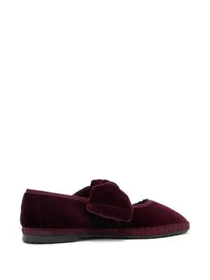 FLABELUS Lyra Bow Espadrilles - Purple