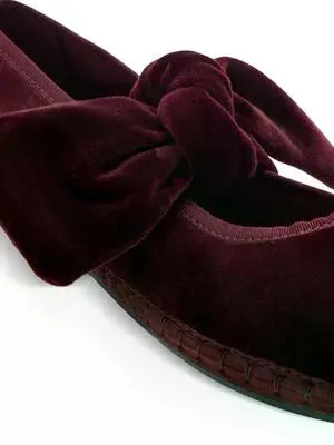 FLABELUS Lyra Bow Espadrilles - Purple