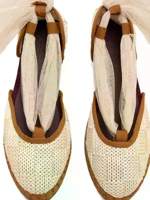 FLABELUS Isabella Ribbon Weave Espadrilles