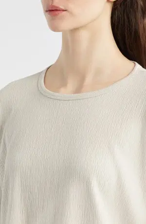 Eileen Fisher Bracelet Sleeve Top - Papyrus