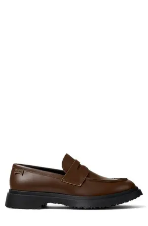 Camper Walden Penny Loafer - Medium Brown