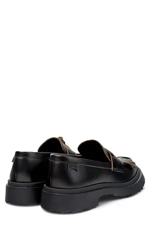 Camper Walden Mismatched Loafer - Black