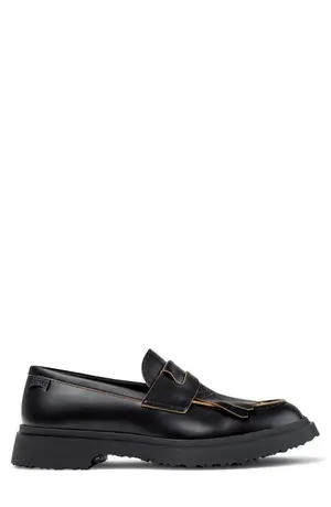 Camper Walden Mismatched Loafer - Black