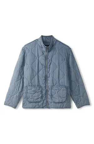 HATLEY Quilted Chambray Jacket
