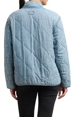 HATLEY Quilted Chambray Jacket