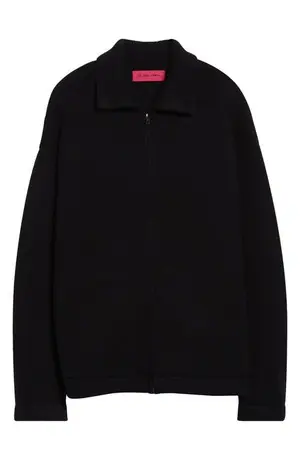 THE ELDER STATESMAN Cashmere Zip Cardigan