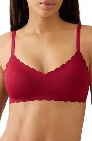Wacoal B.wow'd Wireless Bra Biking Red