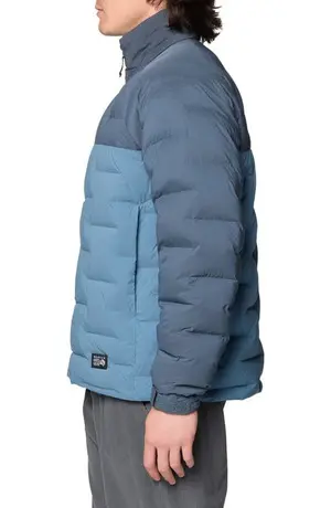 Mountain Hardwear Stretchdown Big Baffle 700 Fill Power Down Jacket - Adriatic Blue/moon Blue