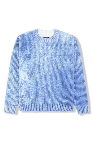 PLEASURES Acid Wash Oversized Sweater