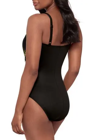 Miraclesuit Boca Grande Starr One-piece Swimsuit - Black/multi