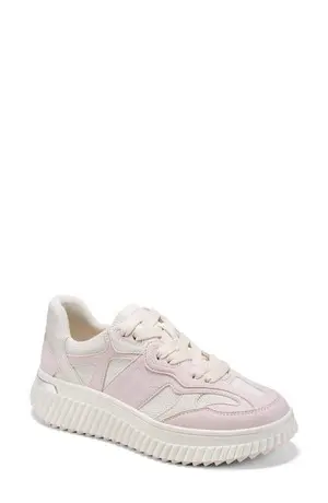 Dkny Lachele Platform Sneakers - Soft White/light Pink