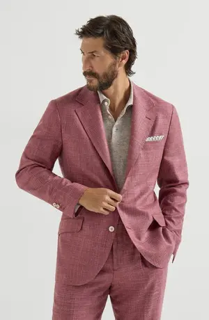 Brunello Cucinelli Hopsack Blazer